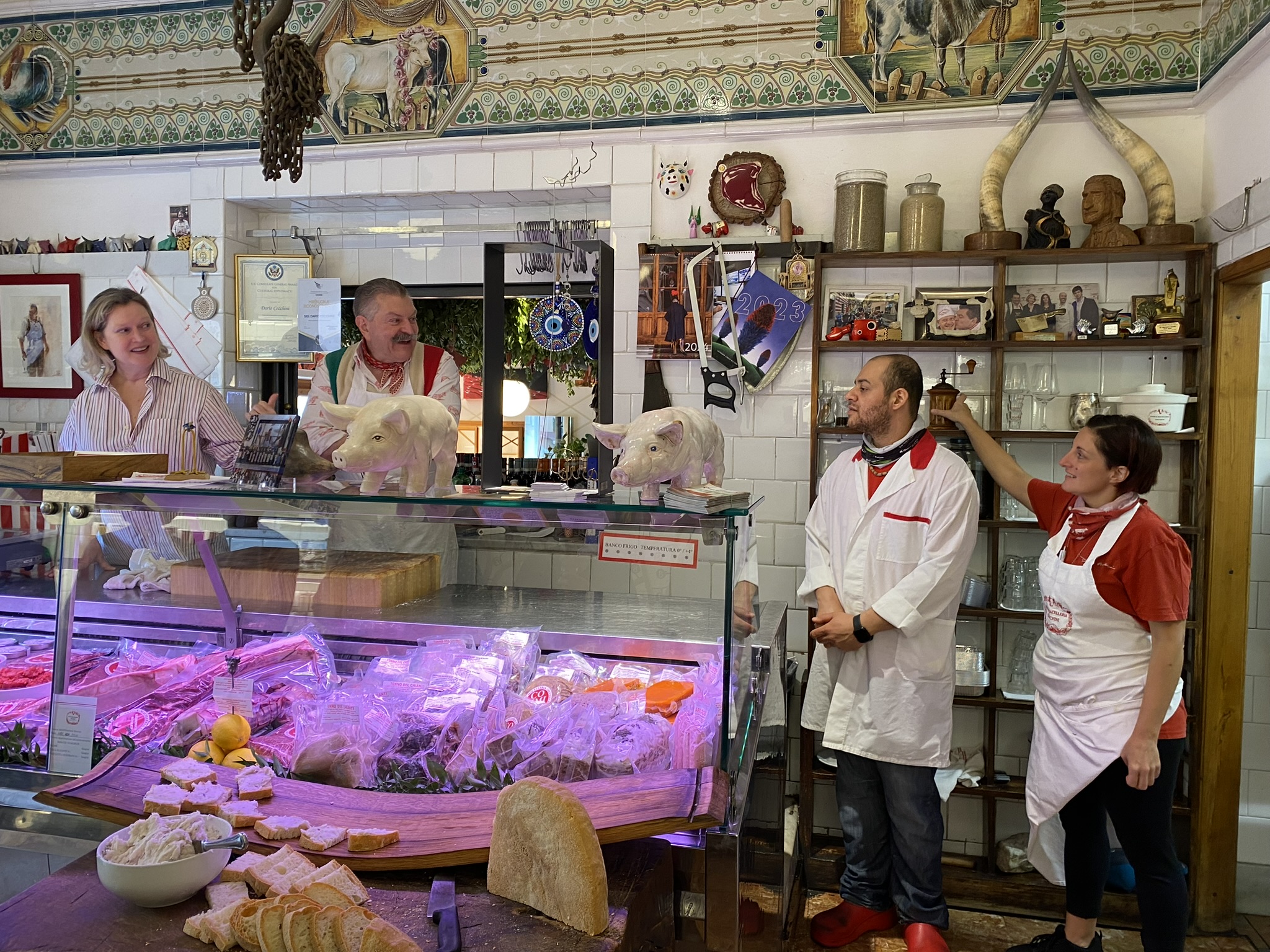 Carne with an 8th Generation Butcher in Panzano
