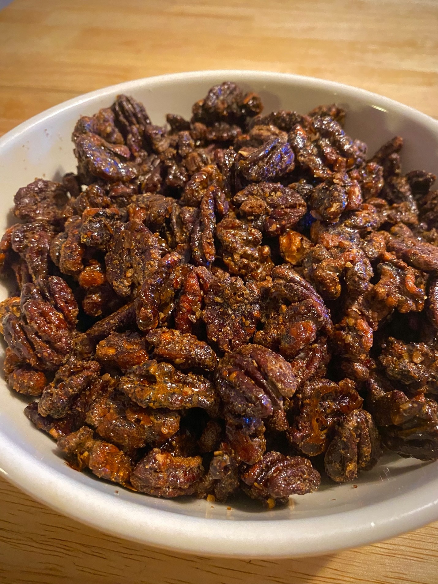 Holiday Chinese 5 Spice Candied Nuts