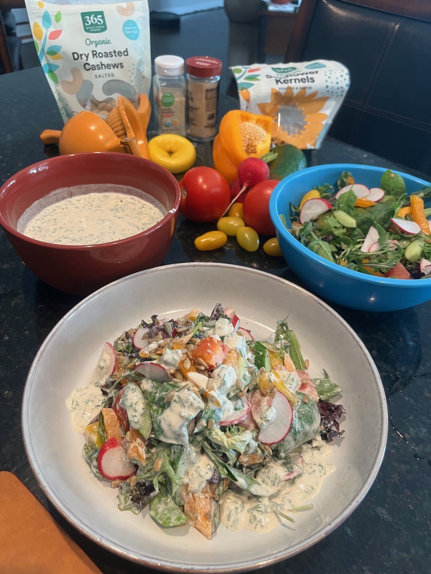 Cashew-Based Clean Eating Ranch Dressing