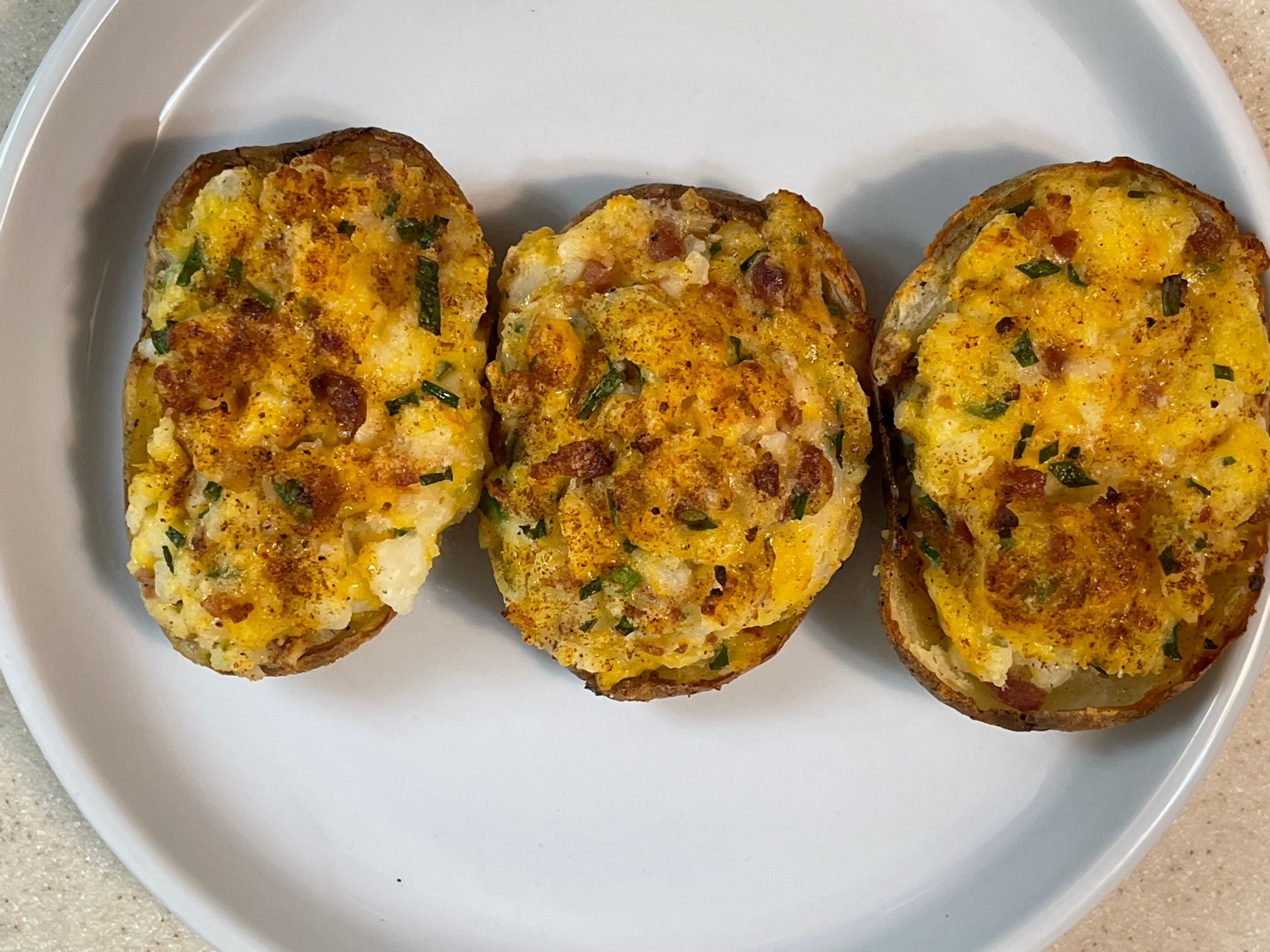 Double Double Baked Potatoes