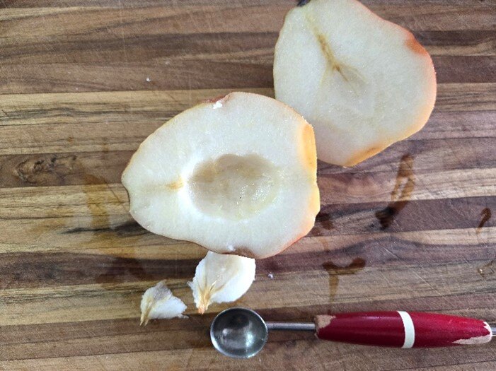 Phyllo Tart with Pears & Brie