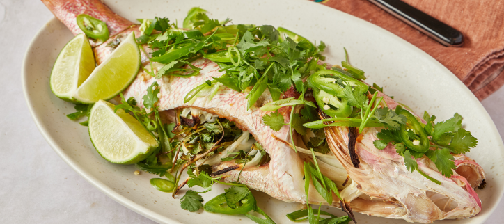 Thai Roasted Whole Snapper