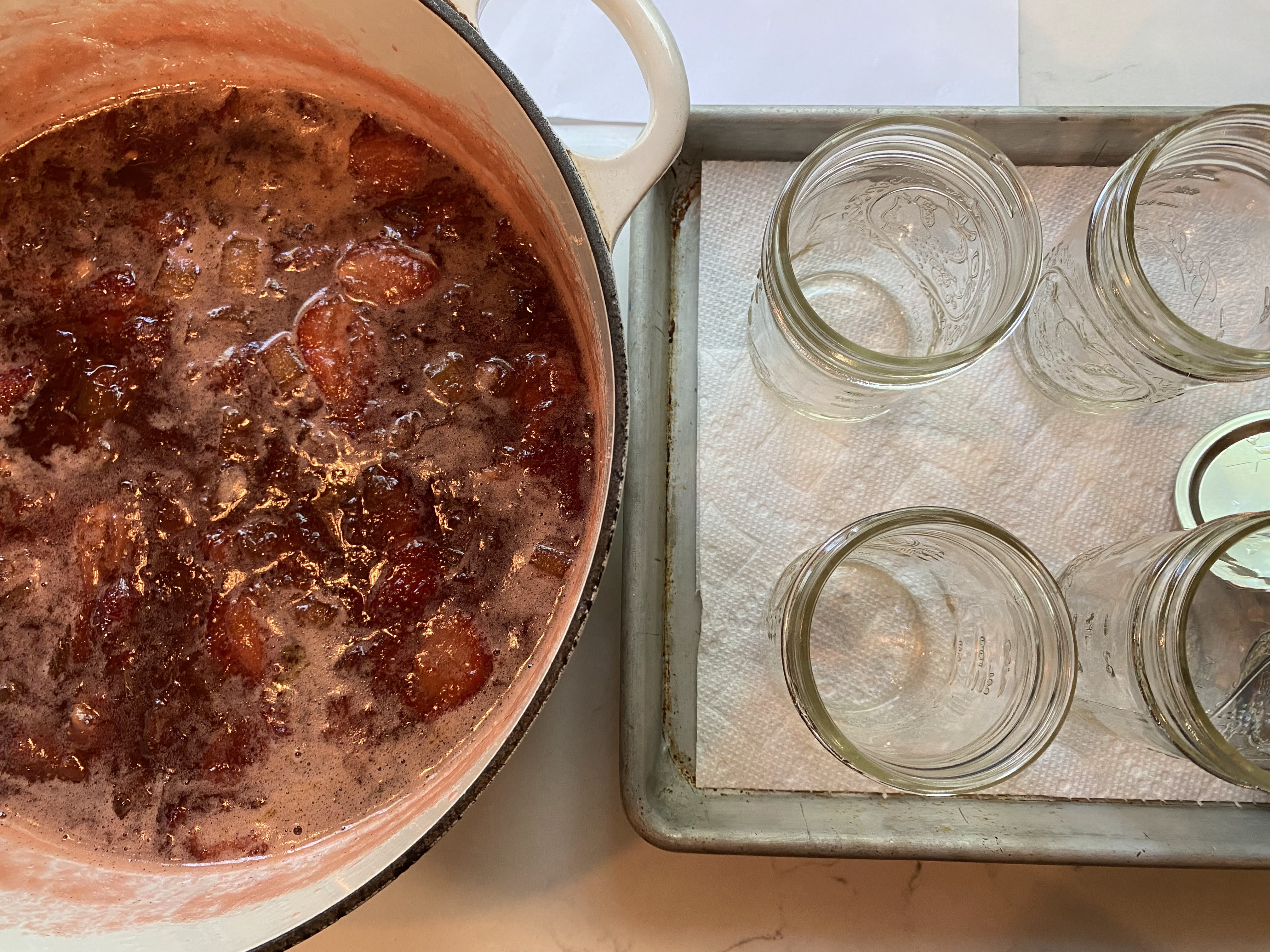 How to Make Strawberry-Rhubarb Jam